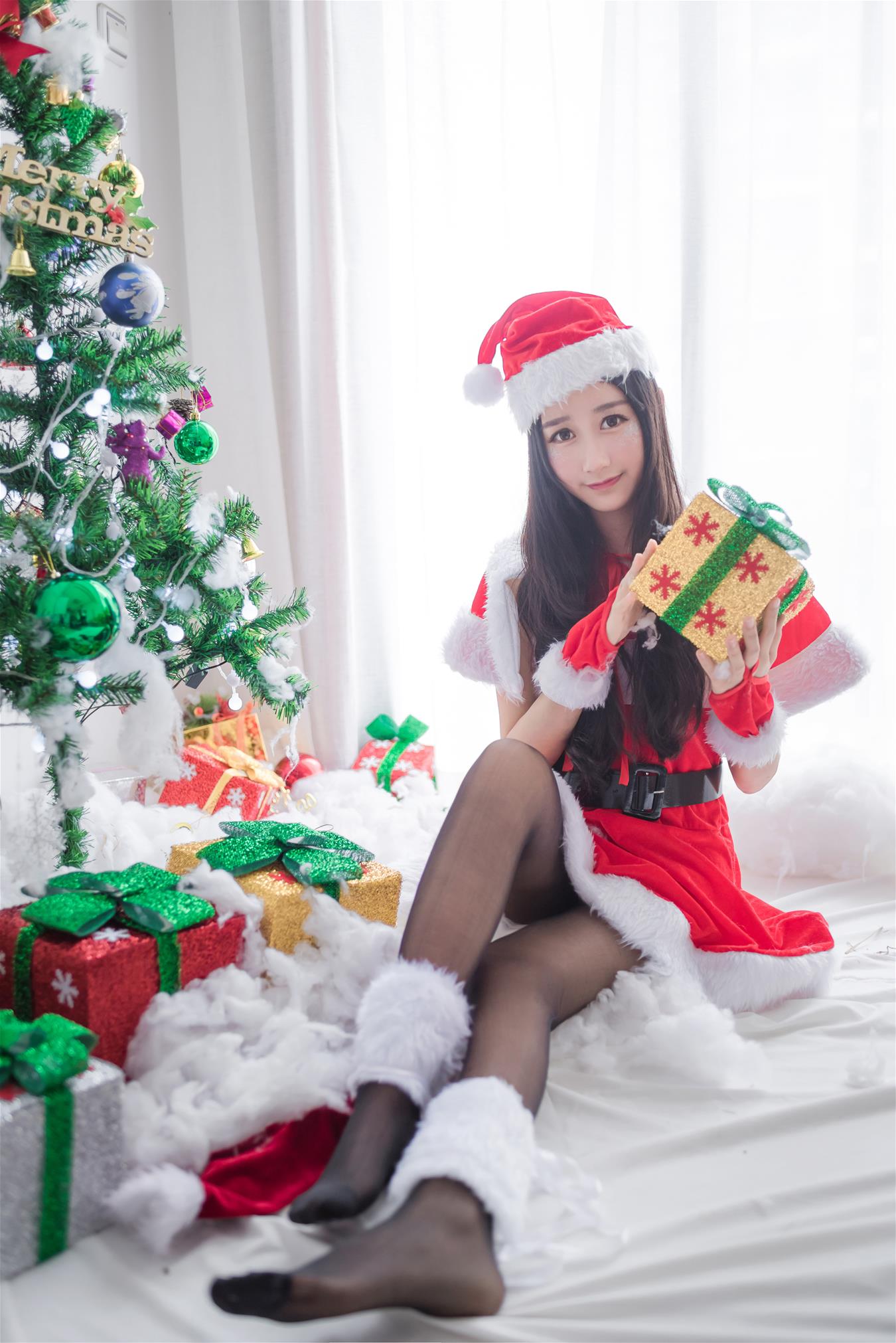 木绵绵OwO 圣诞老人和驯鹿酱 [46P-171MB] – 热力图