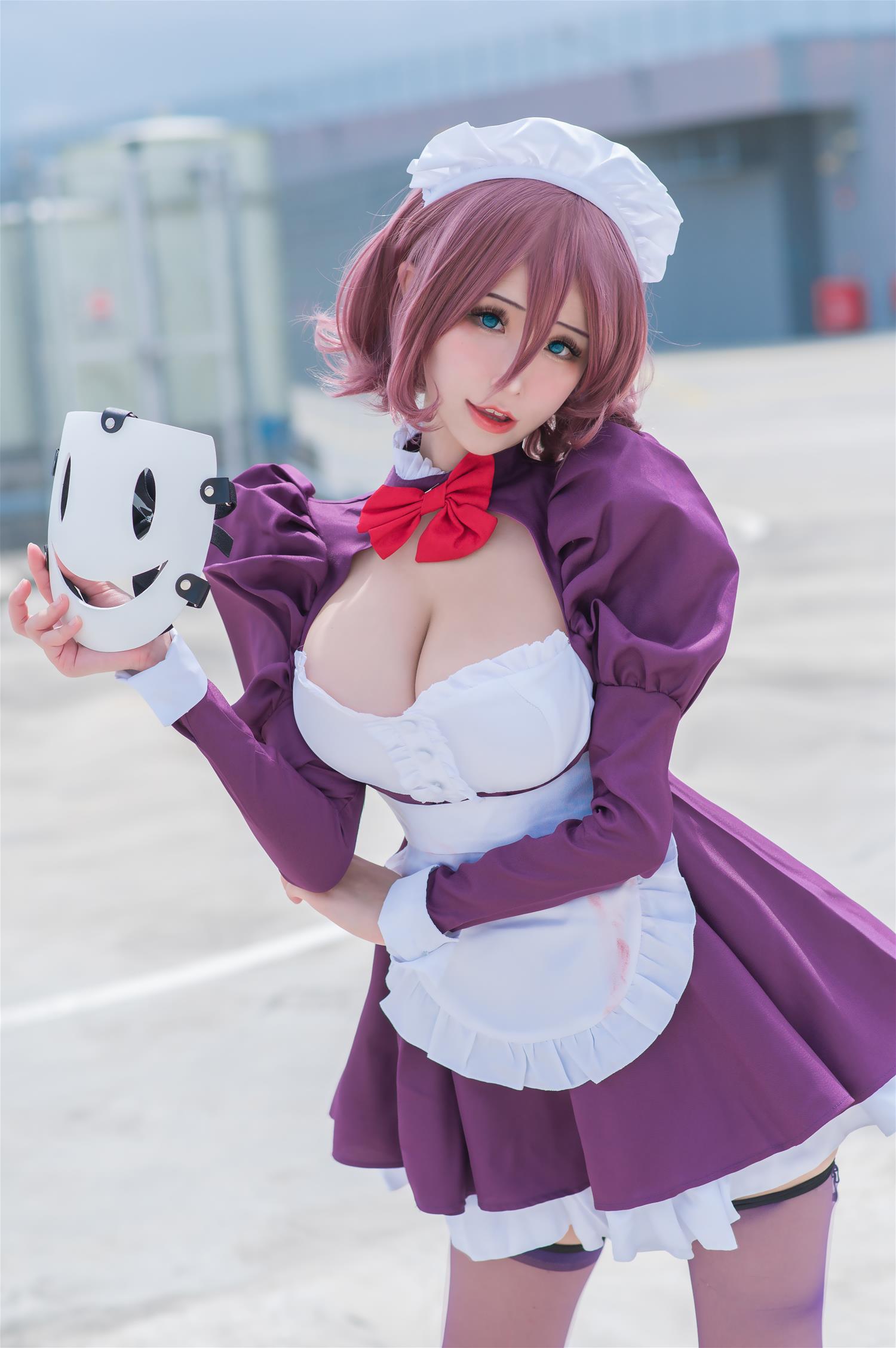 花リリ（Plant Lily）Maid Mask [12P-82MB] – 热力图