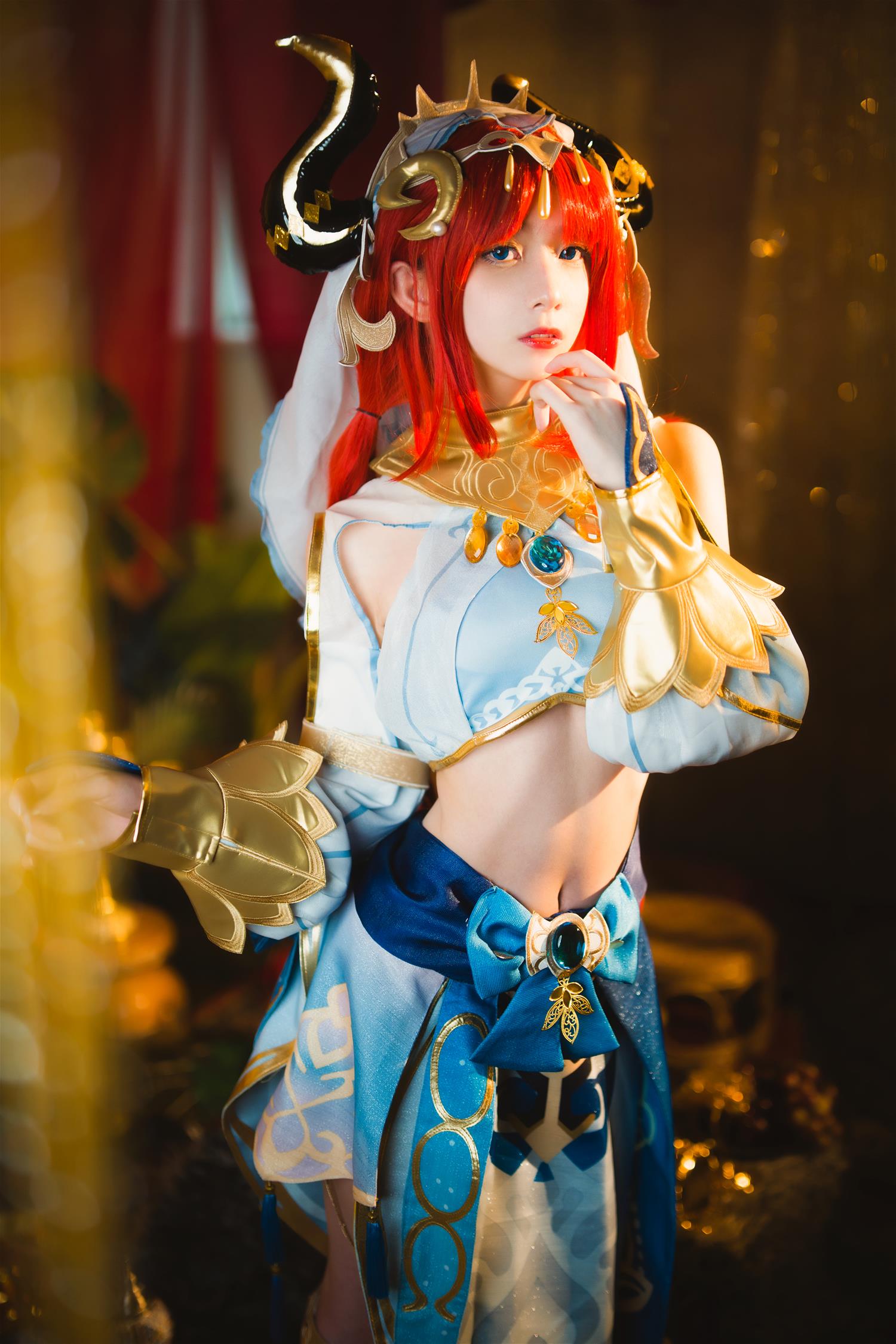 清青琴玖 原神COS 妮露 [29P-623MB] – 热力图